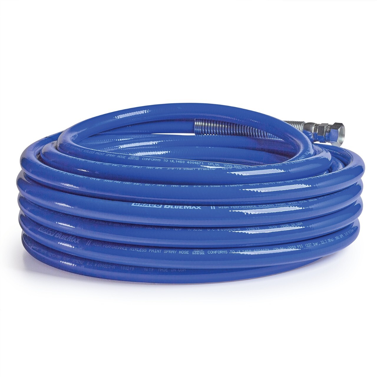 BlueMax II Airless Hose, 3/8" x 50' | Spray Equipment & Service Center