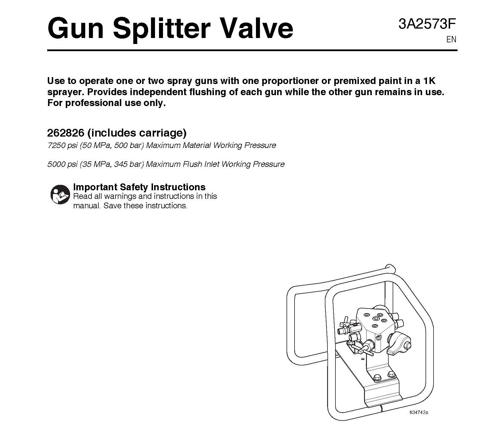 Gun Splitter Valve | Spray Equipment & Service Center