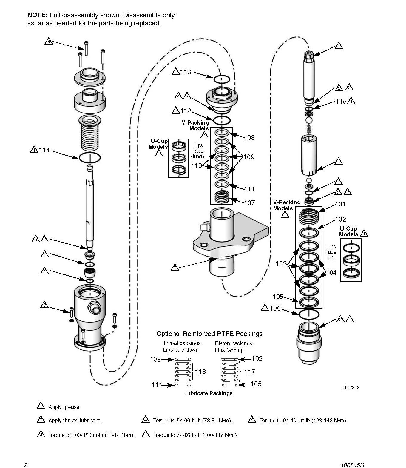V-Packing Seal Repair Kit | Spray Equipment & Service Center