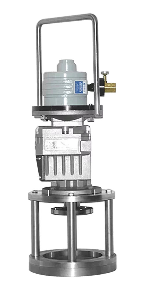 Heavy Duty Pad Flange Tote Drive Mixer | Spray Equipment & Service Center