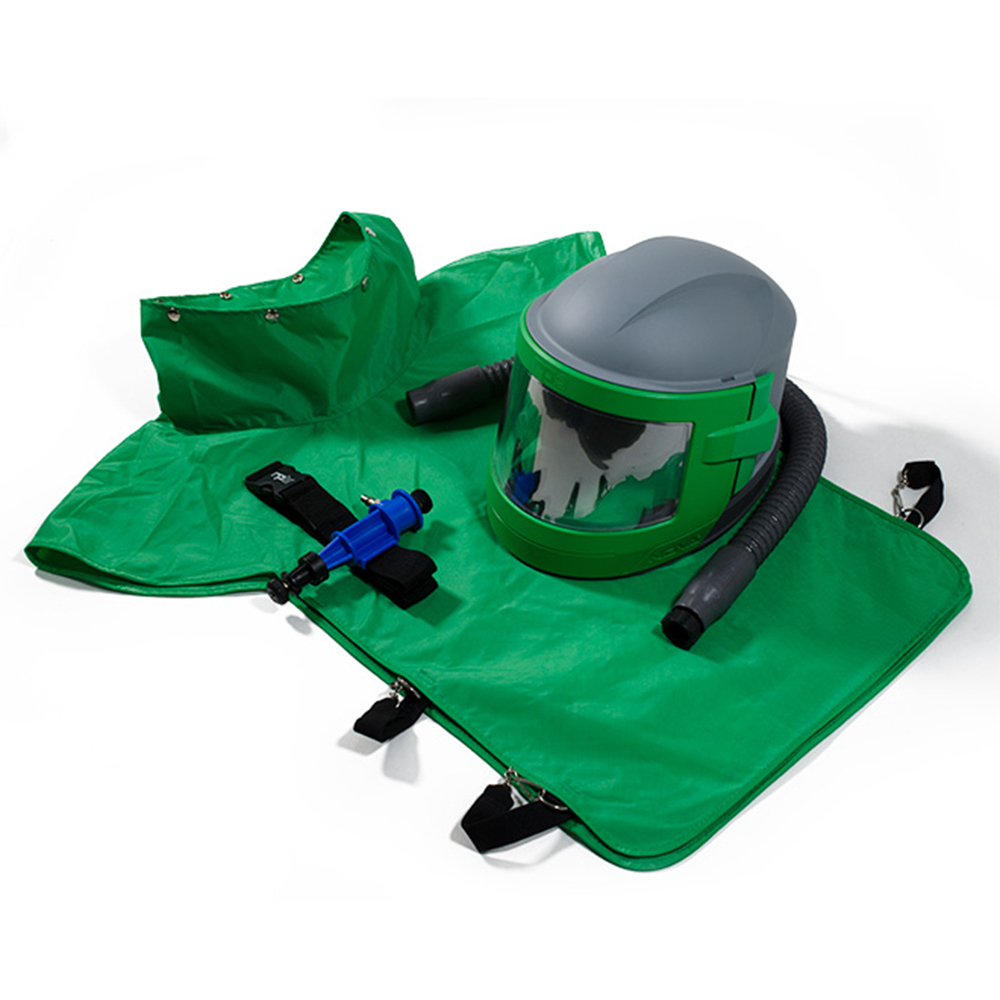 Nova 3 Respirator Head-Top with Extra Length Nylon Cape, Breathing Tube ...