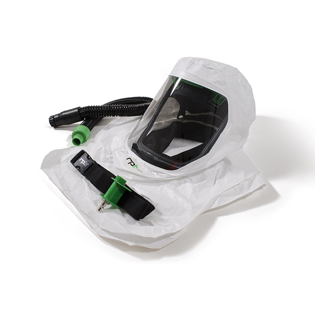 T-Link Respirator with Tychem QC Hood, Bump Cap Assembly, Breathing ...