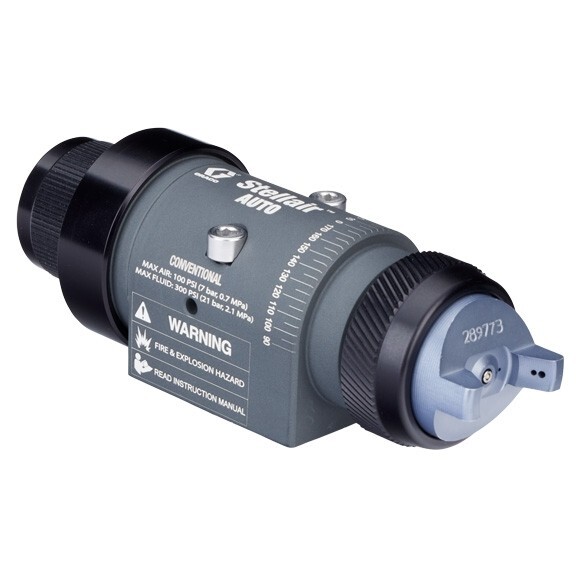 Stellair Automatic Air Spray Gun, Conventional, 0.070" Nozzle | Spray ...