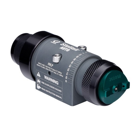 Stellair Automatic Air Spray Gun, HVLP Trim, 0.042" Nozzle | Spray ...